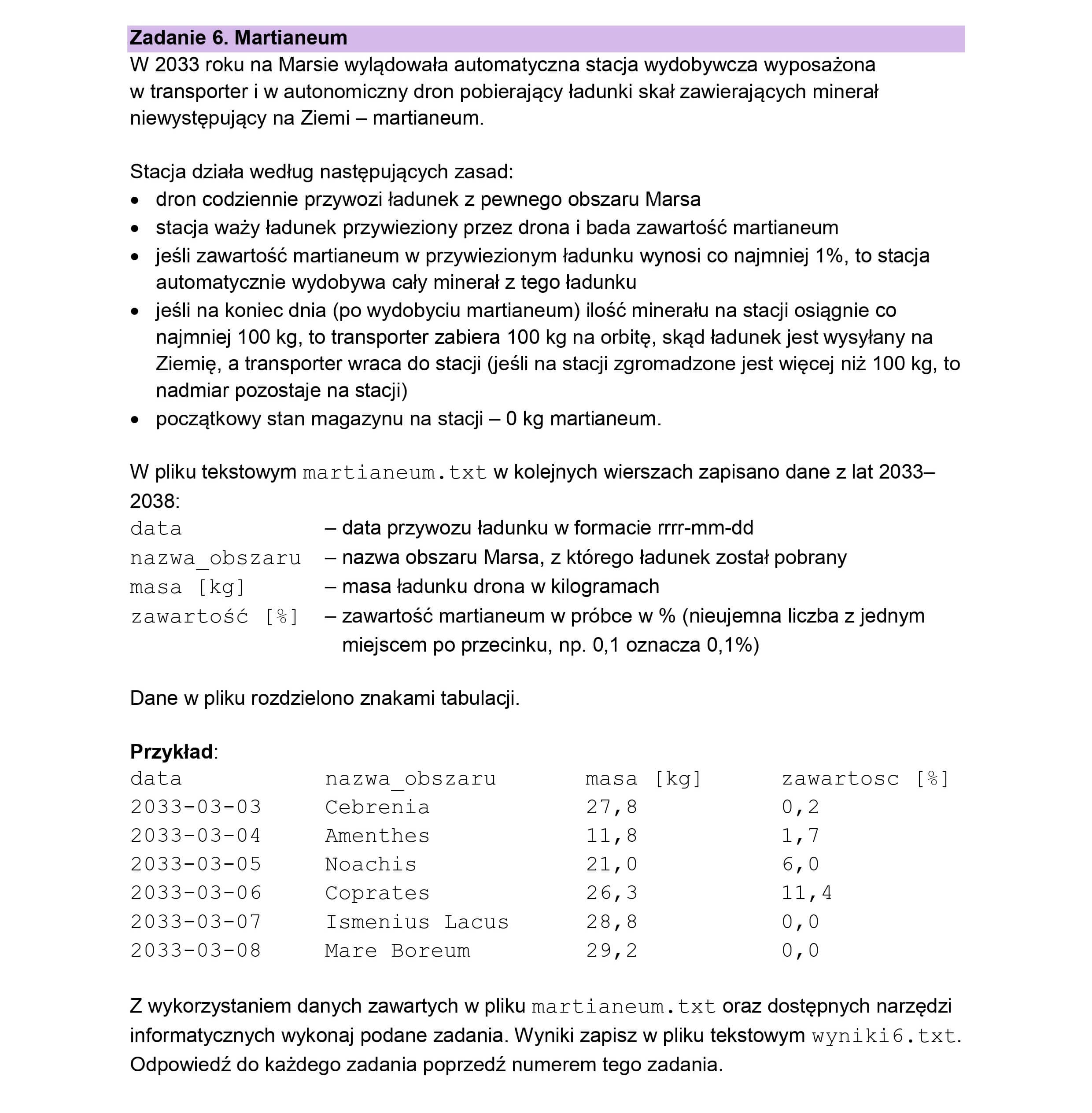 Matura z informatyki 2025 - Odpowiedzi - AMBITNI Szkoła Informatyki